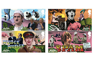 Monty Python Royal Mail stamps
